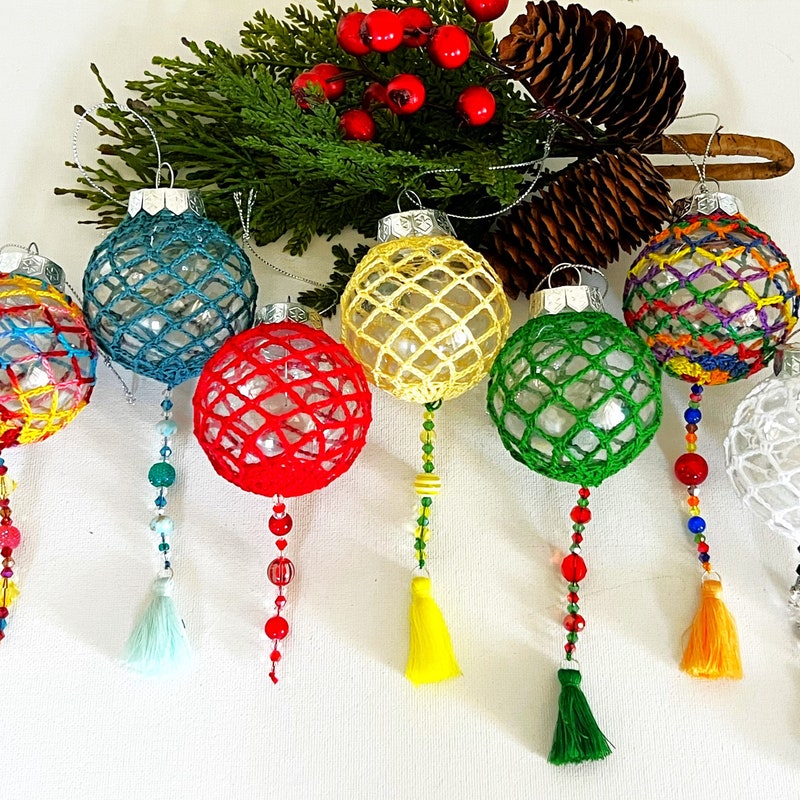 Handmade Christmas Ornaments - Etsy