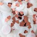 Bridal Shower Confetti, Tissue Paper Confetti, Pink Confetti, Heart ...