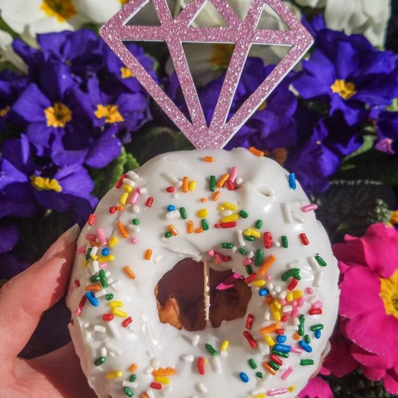 Diamond Donut - Etsy