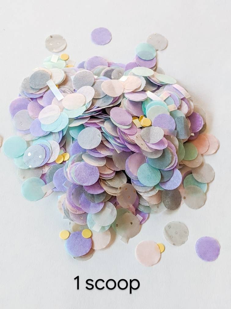 Unicorn Confetti Unicorn Birthday Confetti Rainbow Confetti - Etsy