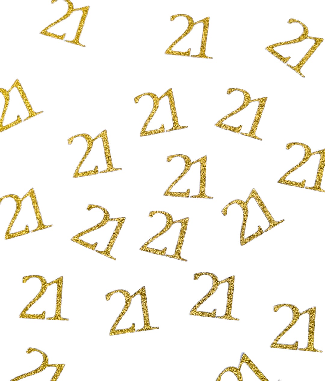21st Birthday Confetti, 21st Birthday Decorations, Glitter Birthday ...