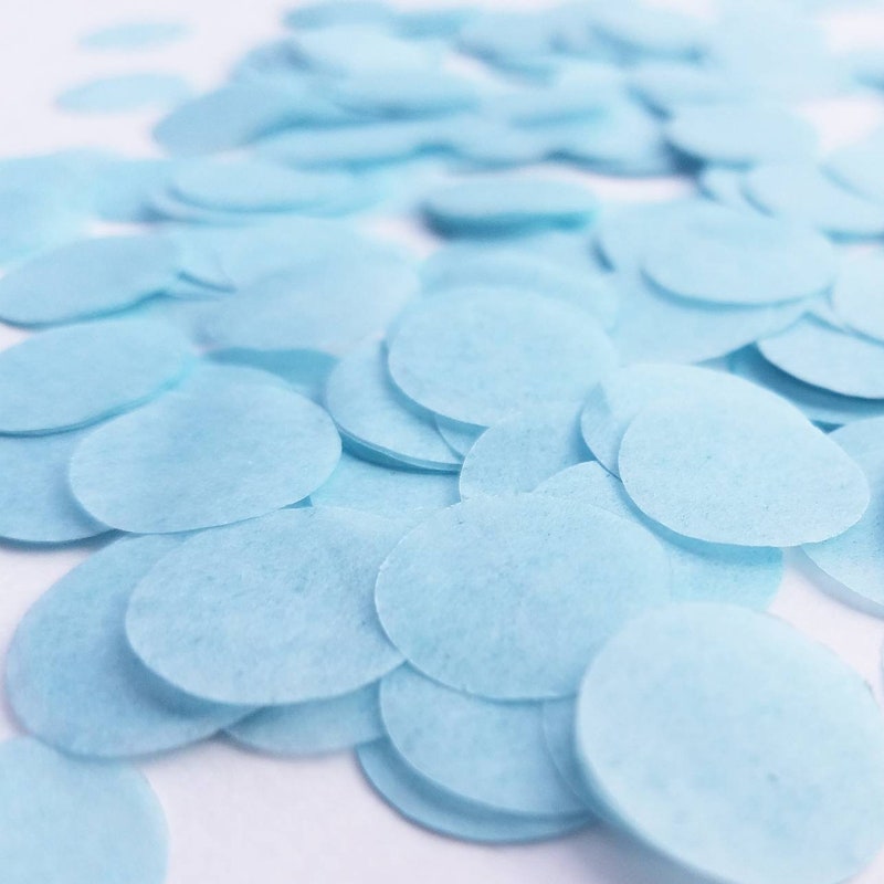 Blue Confetti - Etsy