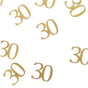 30th Birthday Confetti, 30th Birthday Decorations, Glitter Birthday ...