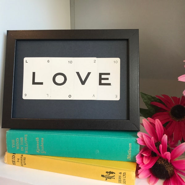 Framed Words - Etsy