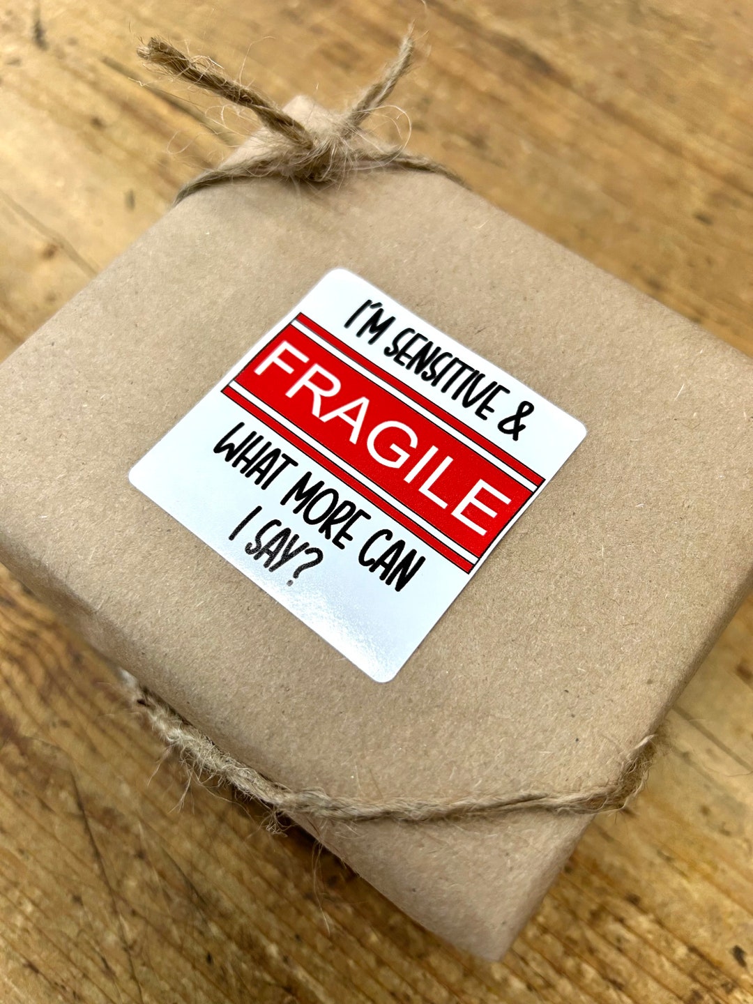 Fragile Stickers: I'm Sensitive, Handle With Care (set of 50) - Etsy