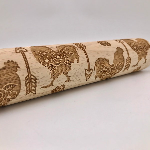 Rooster Rolling Pin - Etsy