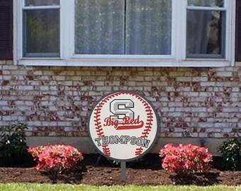 Baseball Yard Sign | Etsy