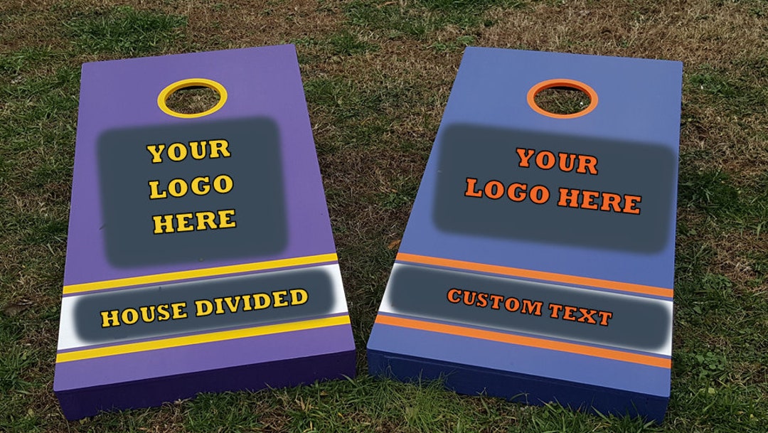Custom Hand-painted Cornhole Boards – Fully Personalized Game Set (no ...