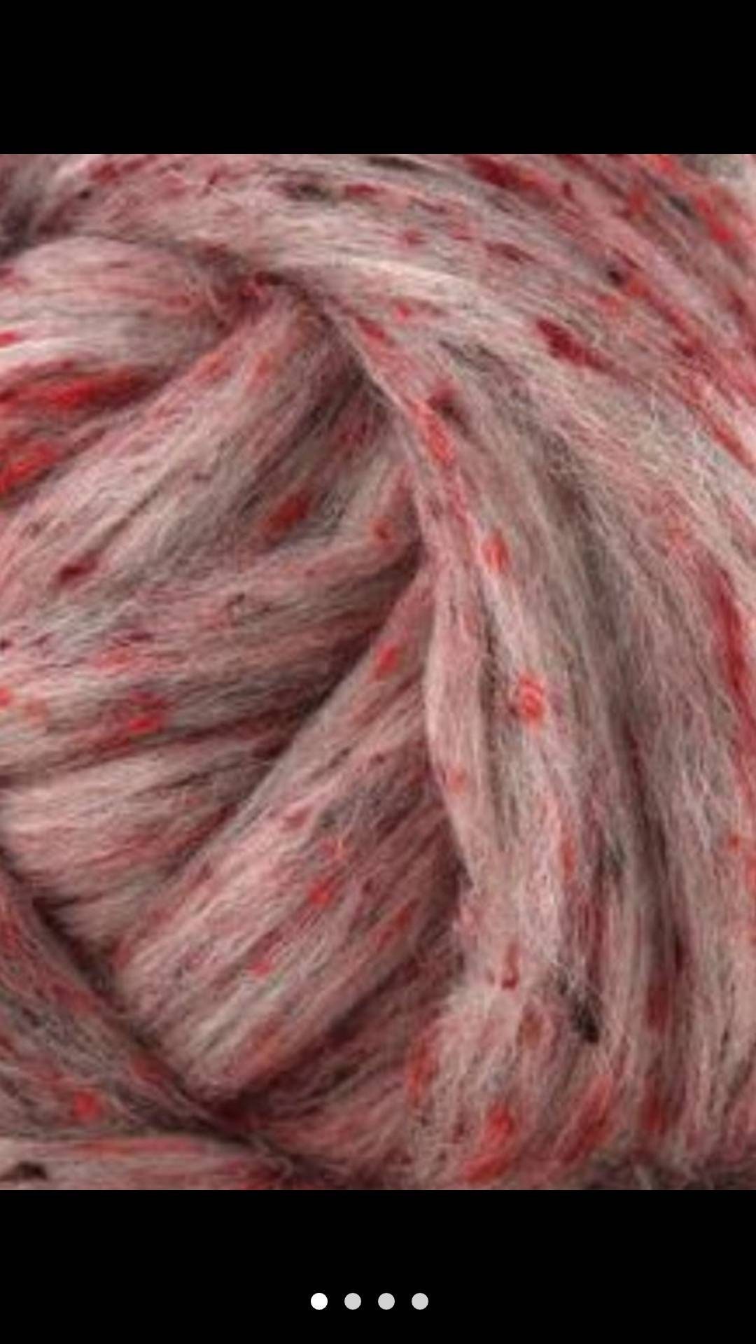 Red Tweed- 80/20 Blend of South American Wool and Dyed Tweed Combed Top ...