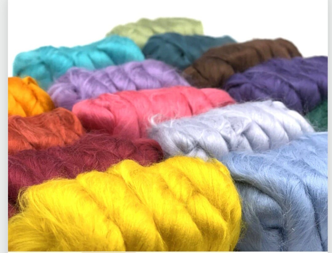 Bamboo Spinning Fiber Sampler Pack - Etsy