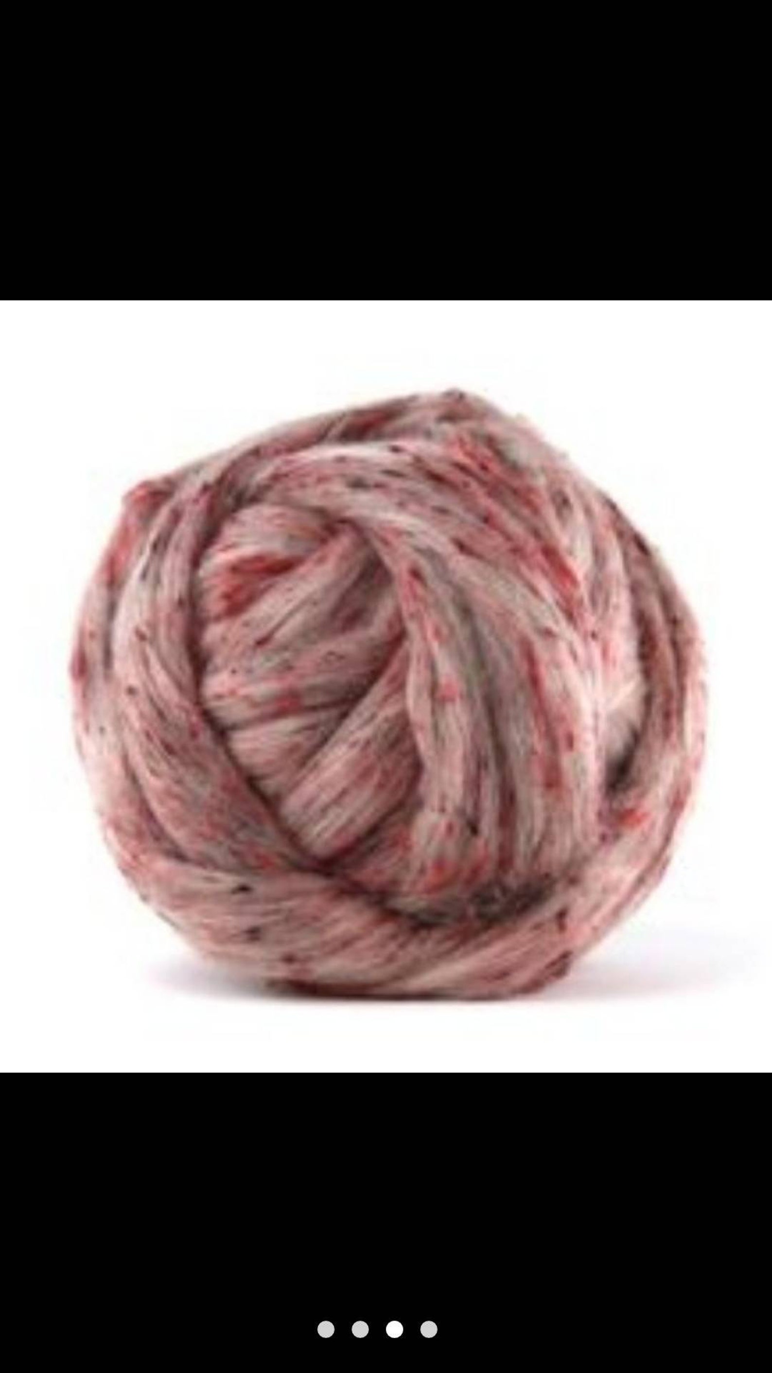 Red Tweed 80/20 Blend of South American Wool and Dyed Tweed - Etsy