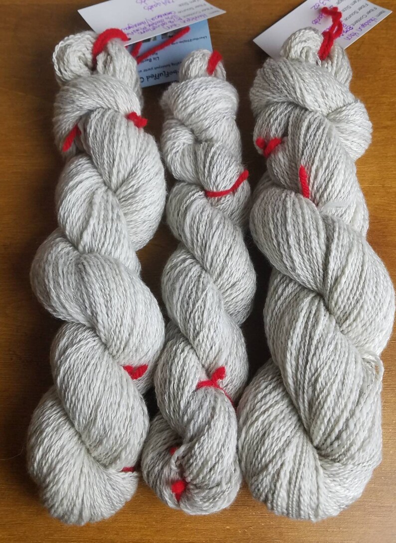 Hand Spun Yarn Optim Merino Wool/ Satin Angora Blend DK - Etsy
