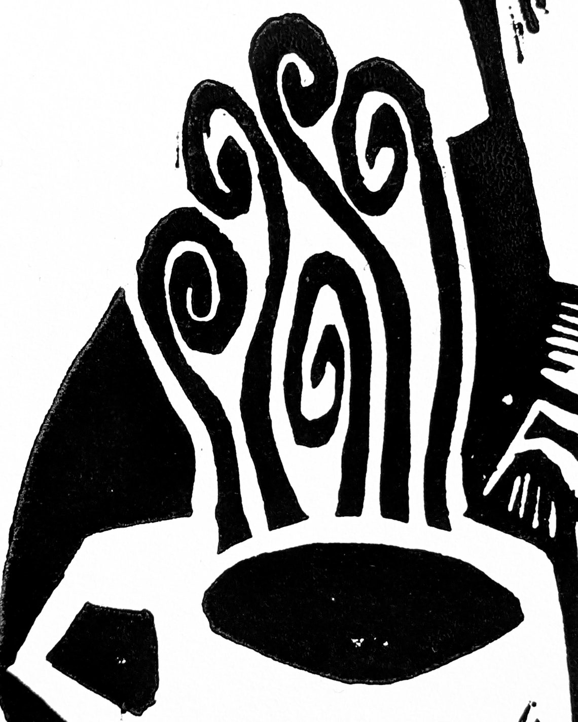 Moka Pot Woodblock Print - Etsy