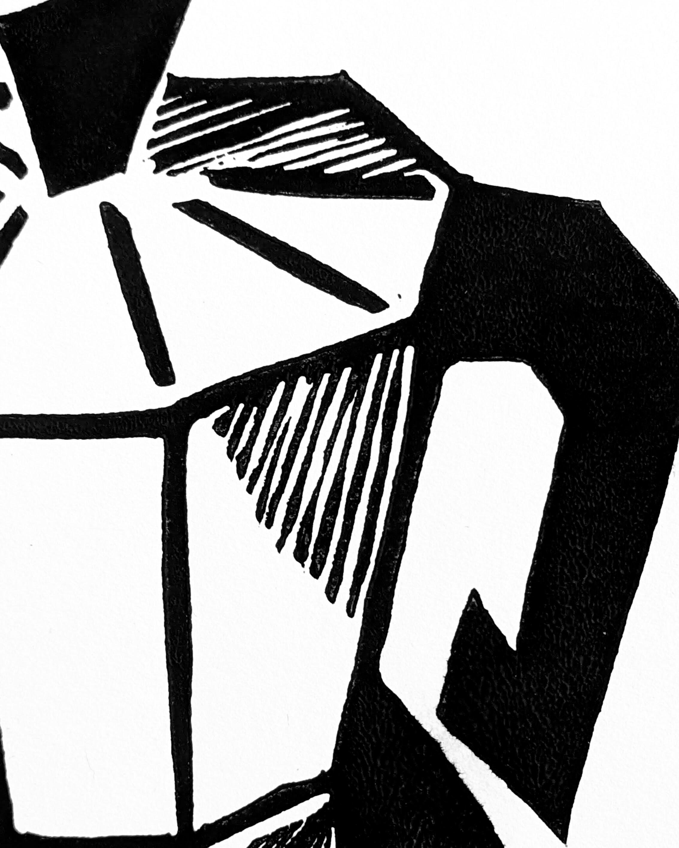 Moka Pot Woodblock Print - Etsy