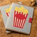 Handmade Popcorn Movie Theater Ticket Gift Card Holder | Gift Card ...