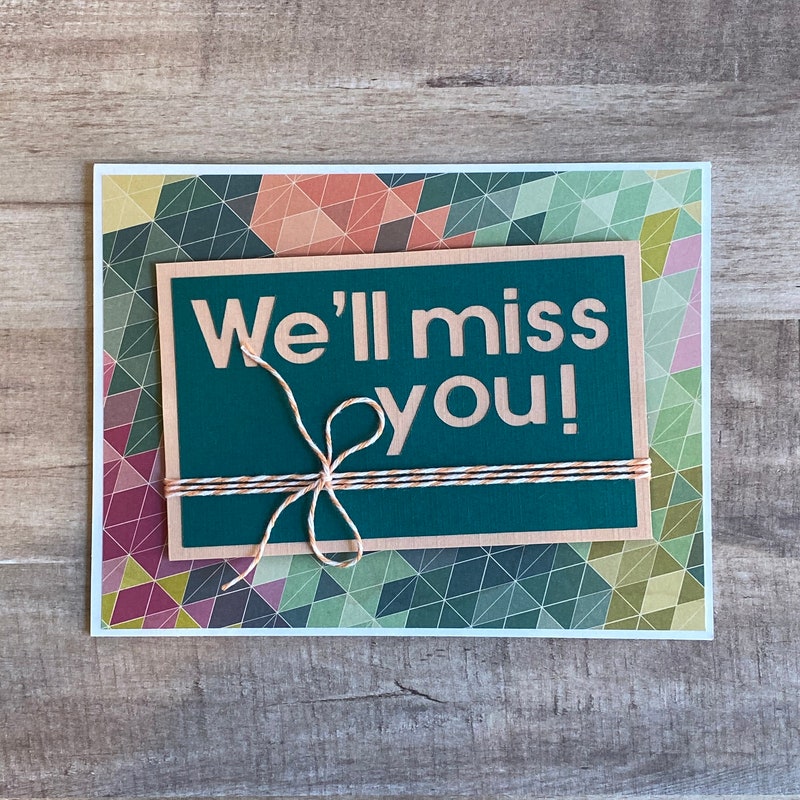 Goodbye Card - Etsy