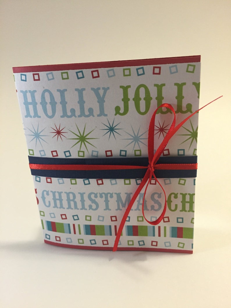 Handmade Christmas Gift Card Holder Holiday Gift Card Holder - Etsy