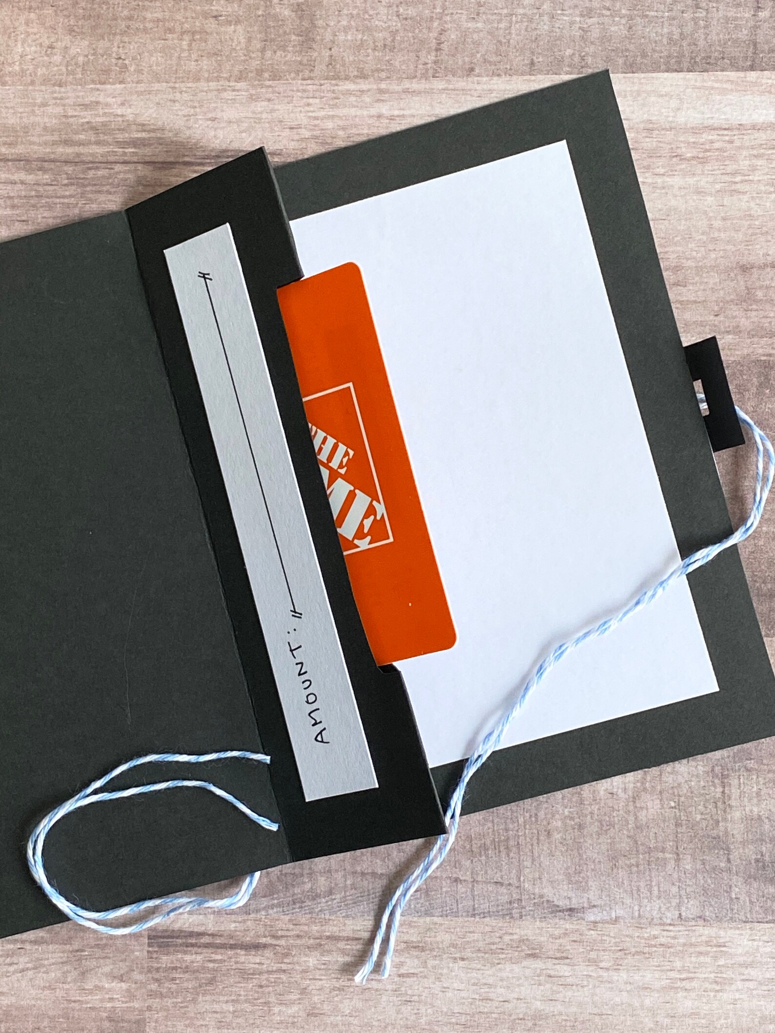 Handmade Gift Card Holder Card Thank You Gift Card Holder | Etsy