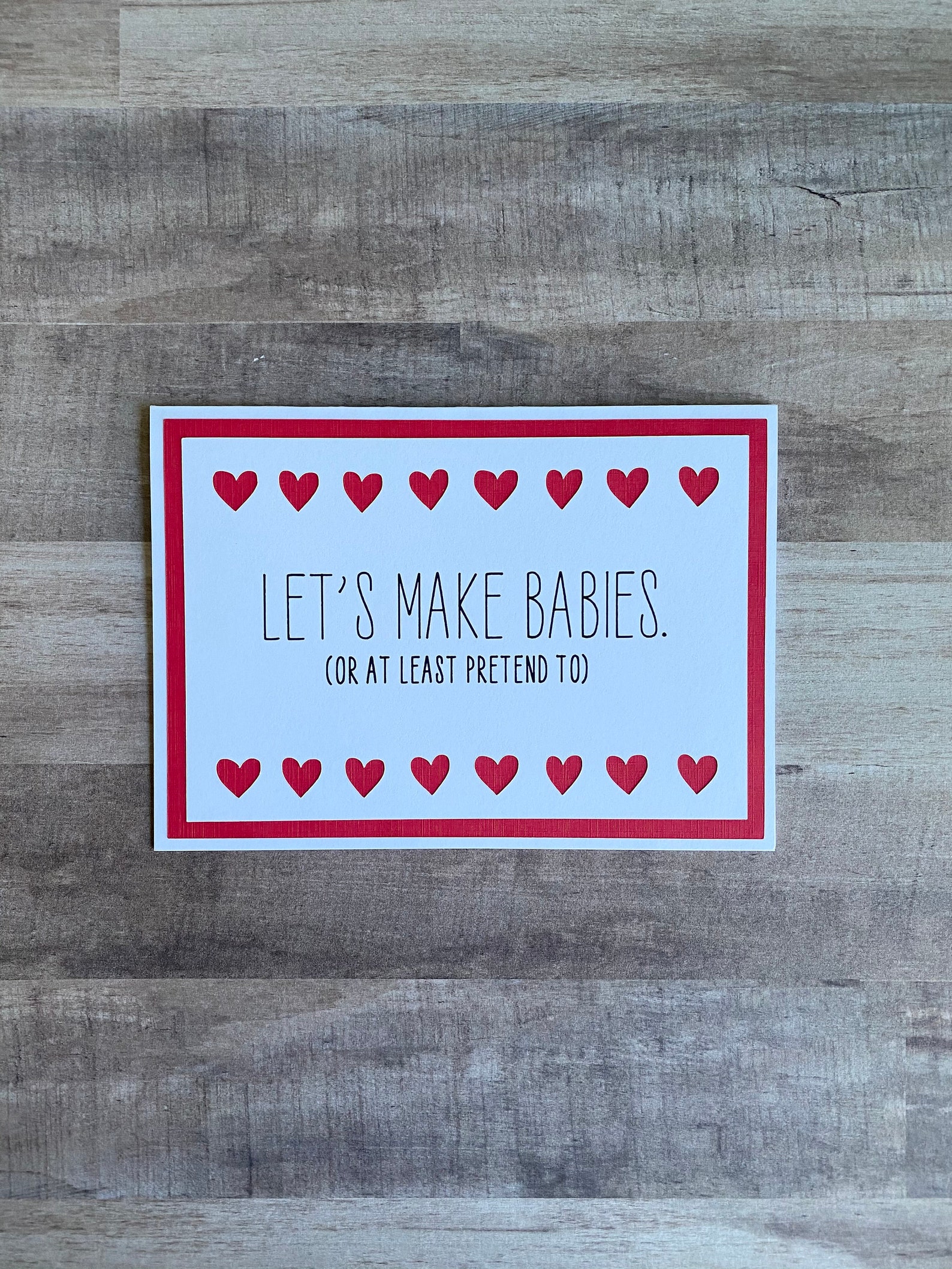 Handmade let's Make Babies. or at Least Pretend | Etsy