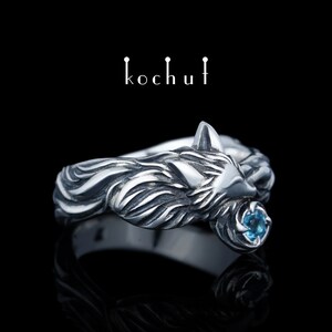 Little Fox – Fox Ring for Women. Animal Engagement Ring. Nature ...