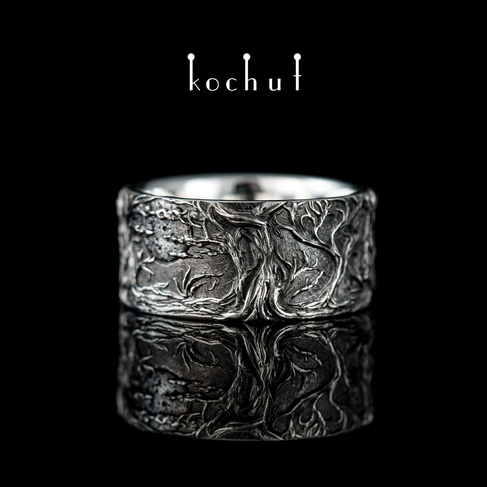 Wolf Tenderness Promise Ring for Him Silver. Viking Wedding - Etsy