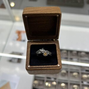 Little Fox – Fox Ring for Women. Animal Engagement Ring. Nature ...