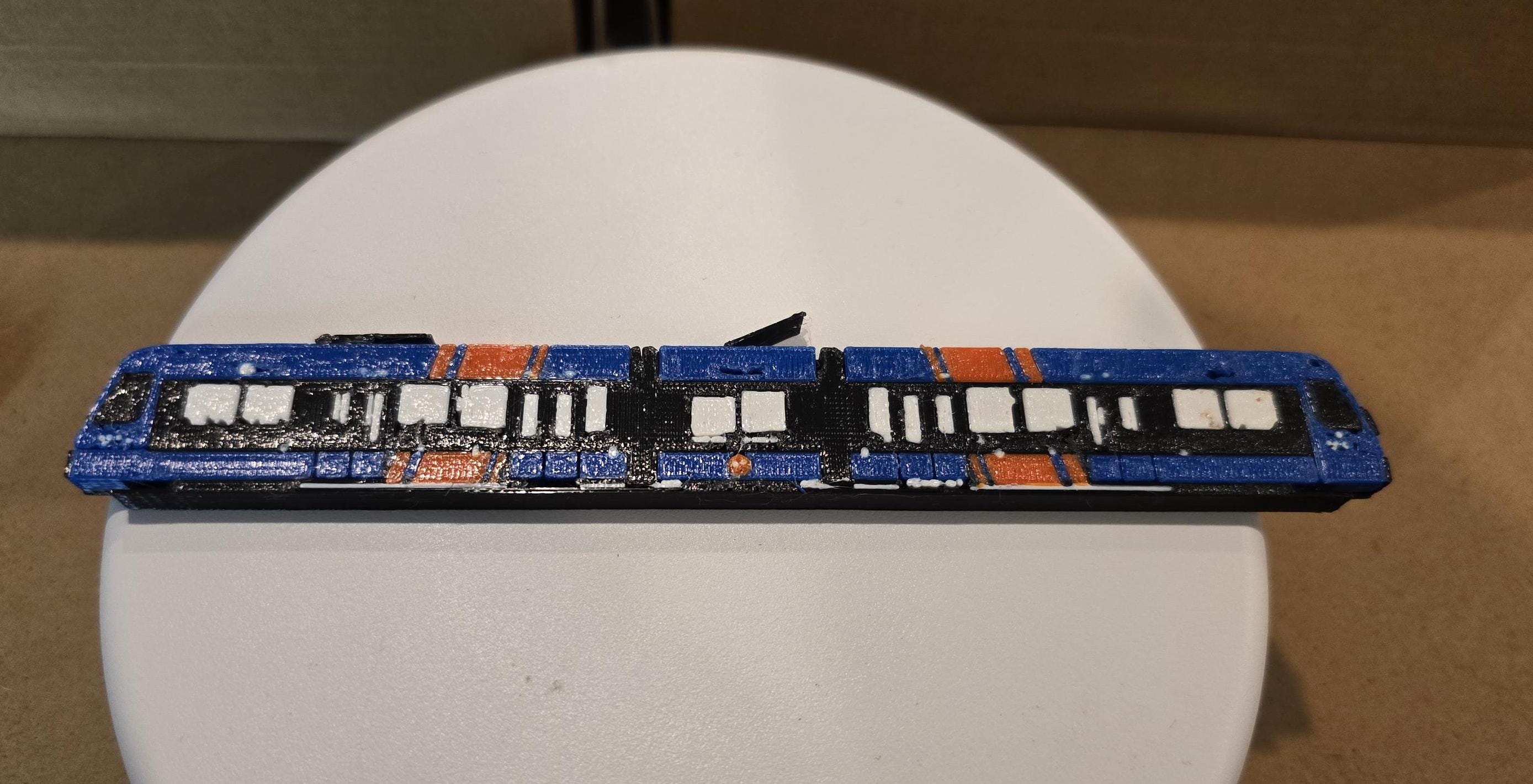 3D Printed Light Rail Train Model: Portland Siemens MAX Replica - Etsy