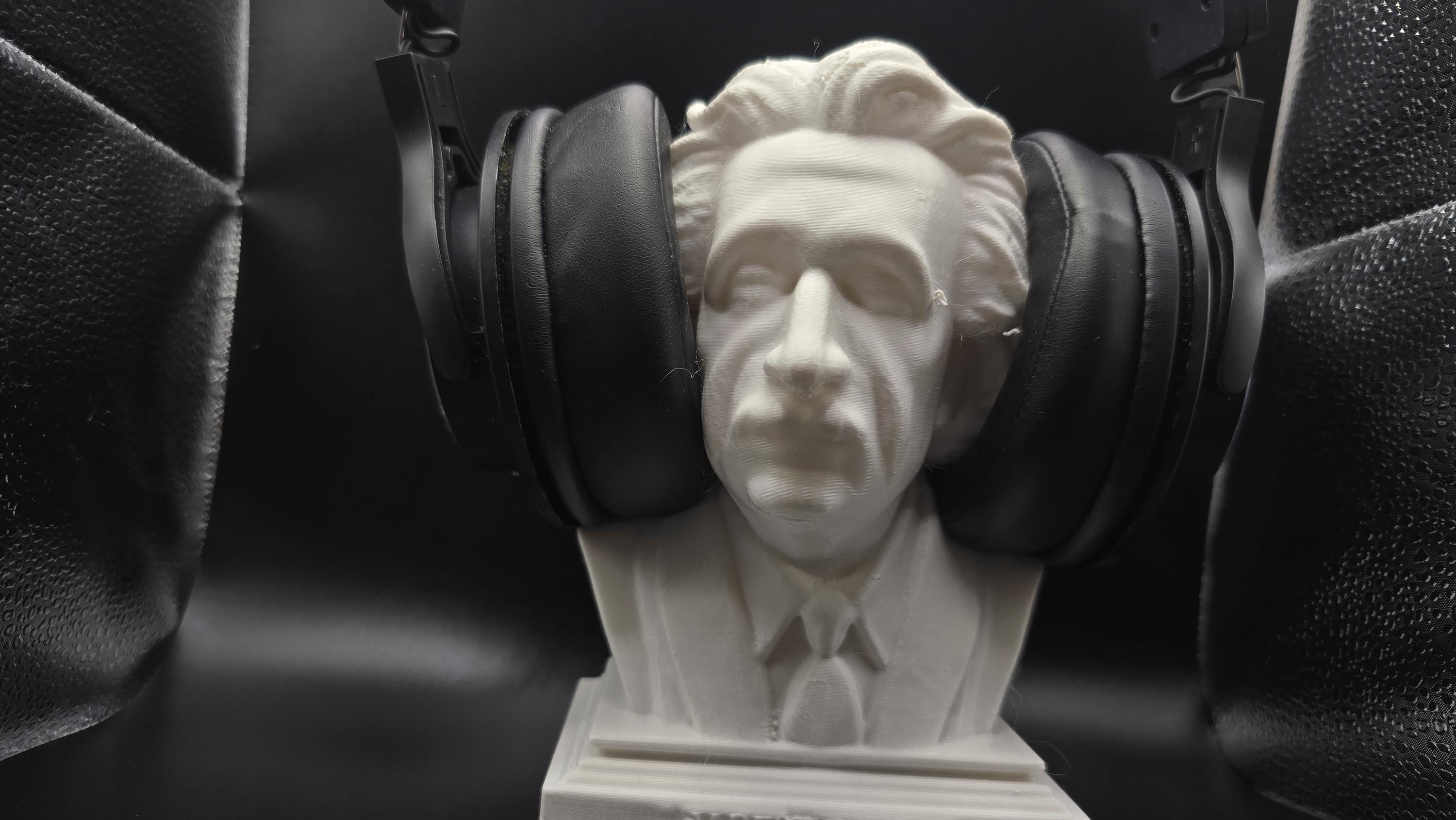 Albert Einstein Minimalist Statue Bust/ Headphone Holder. - Etsy