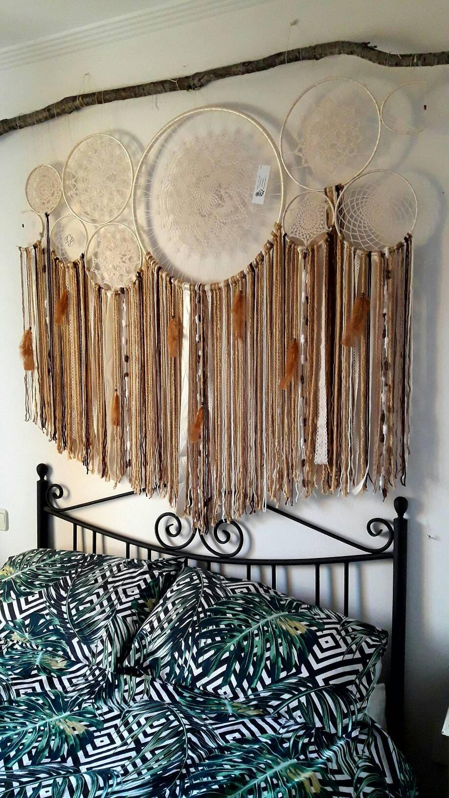 Dreamcatchers dream catcher home wall decor boho home | Etsy