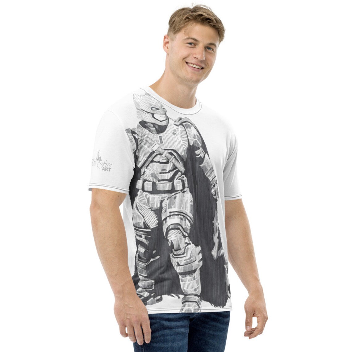 Batman Armour Large Print Men's T-shirt - Etsy