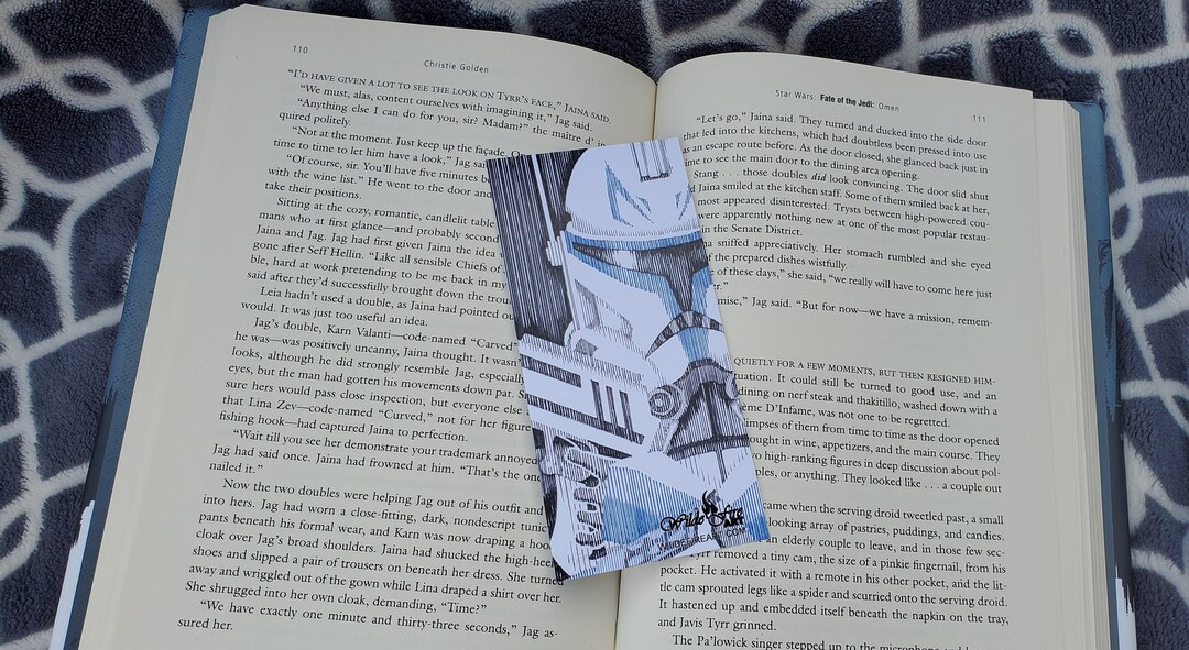 Captain Rex Book Mark - Clone Trooper Bookmark - Commander Rex Book ...