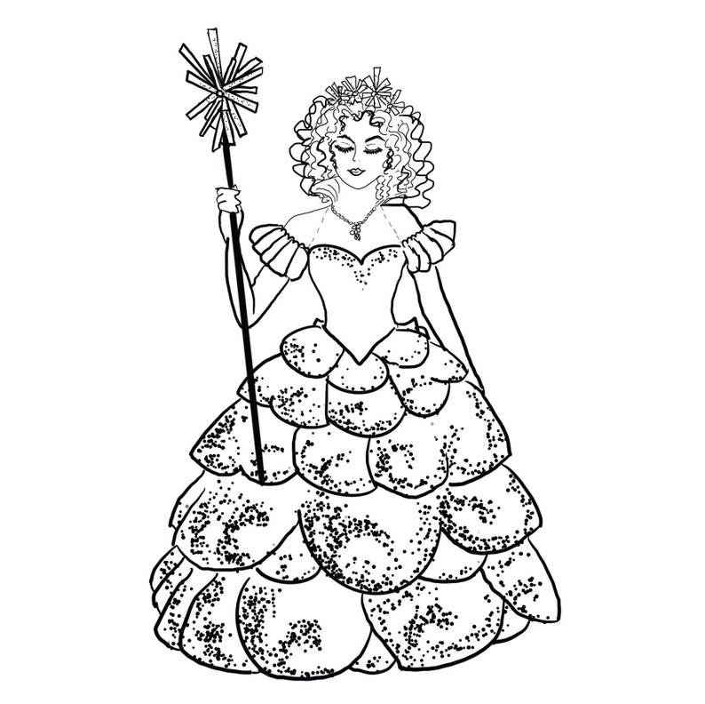 Buy Glinda Bubble Dress Svg File Png File Glinda Wicked Galinda Online ...