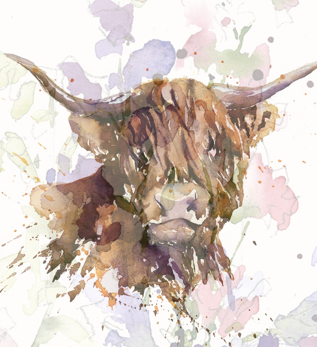 Scottish Highland Coo IV - Etsy