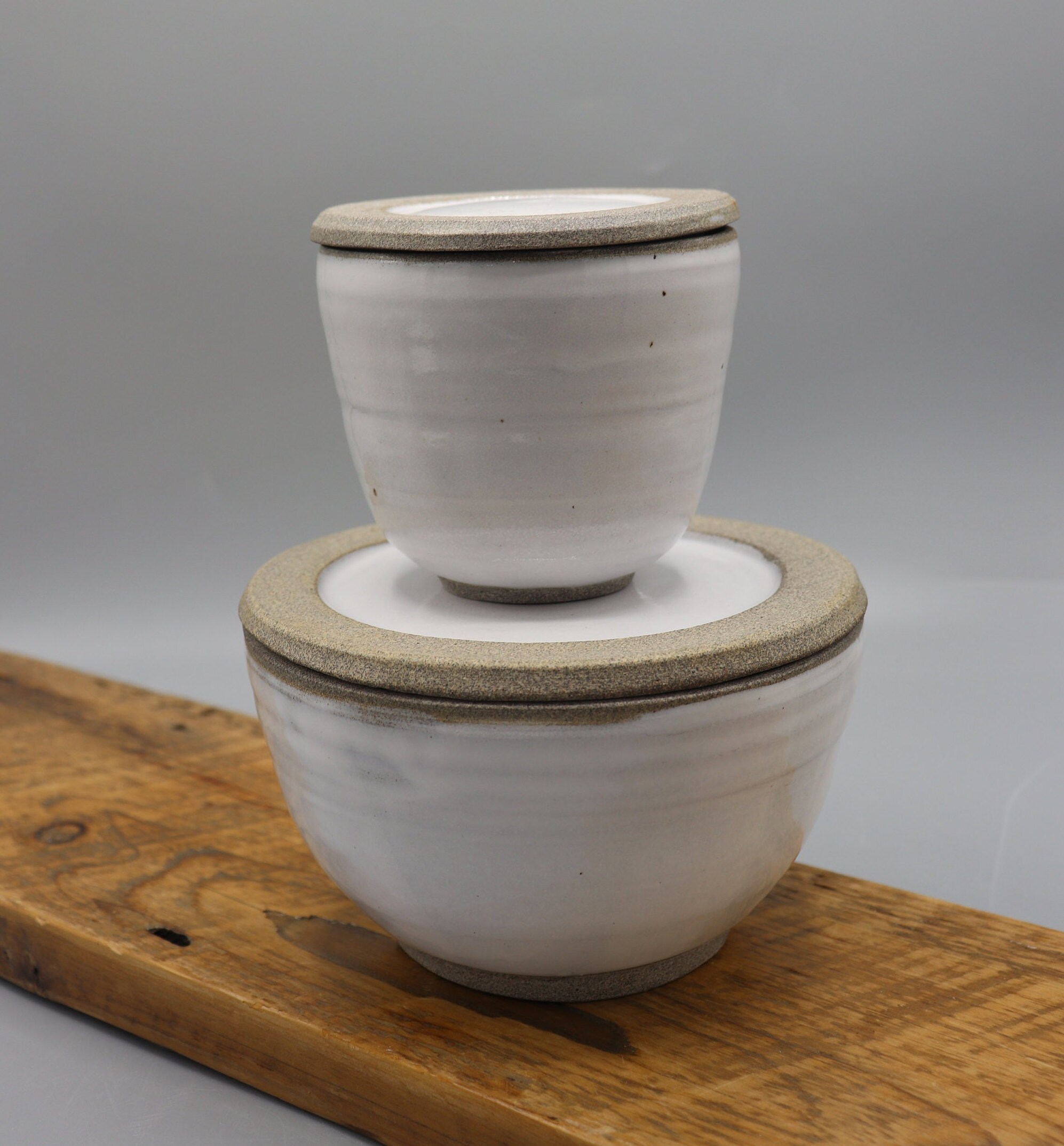 Small Ceramic Jar/container With Lid Stoneware Pottery | Etsy