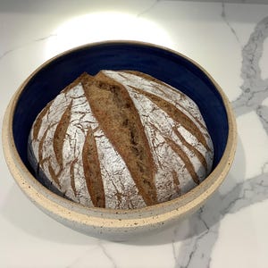 Ceramic Bread Pot, Handmade Stoneware That Can Be Used for Baking or as ...
