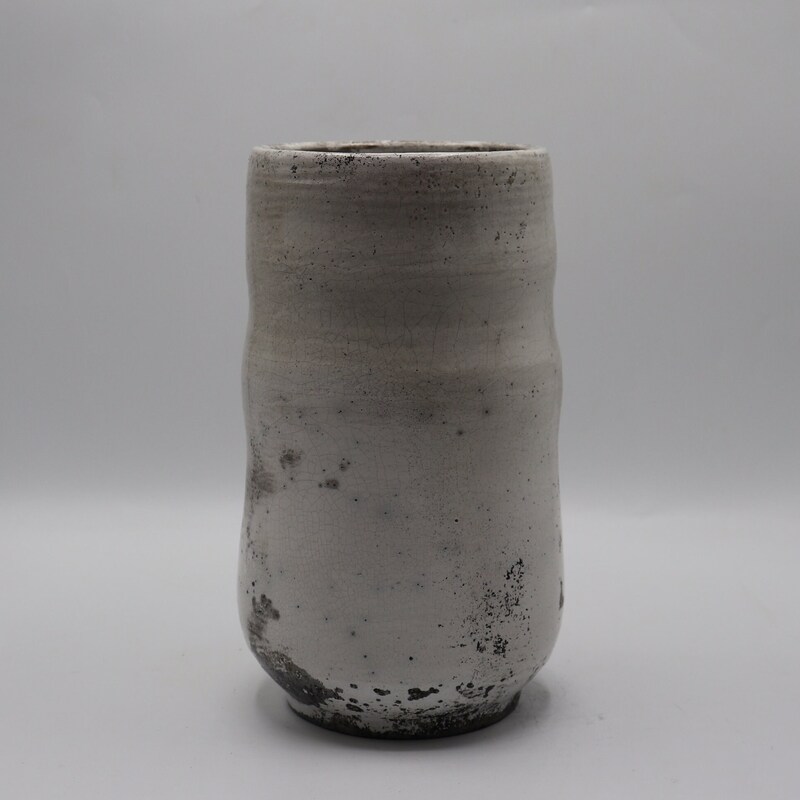 Raku Vase - Etsy