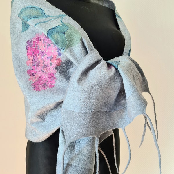 Nuno Felt Scarf - Etsy