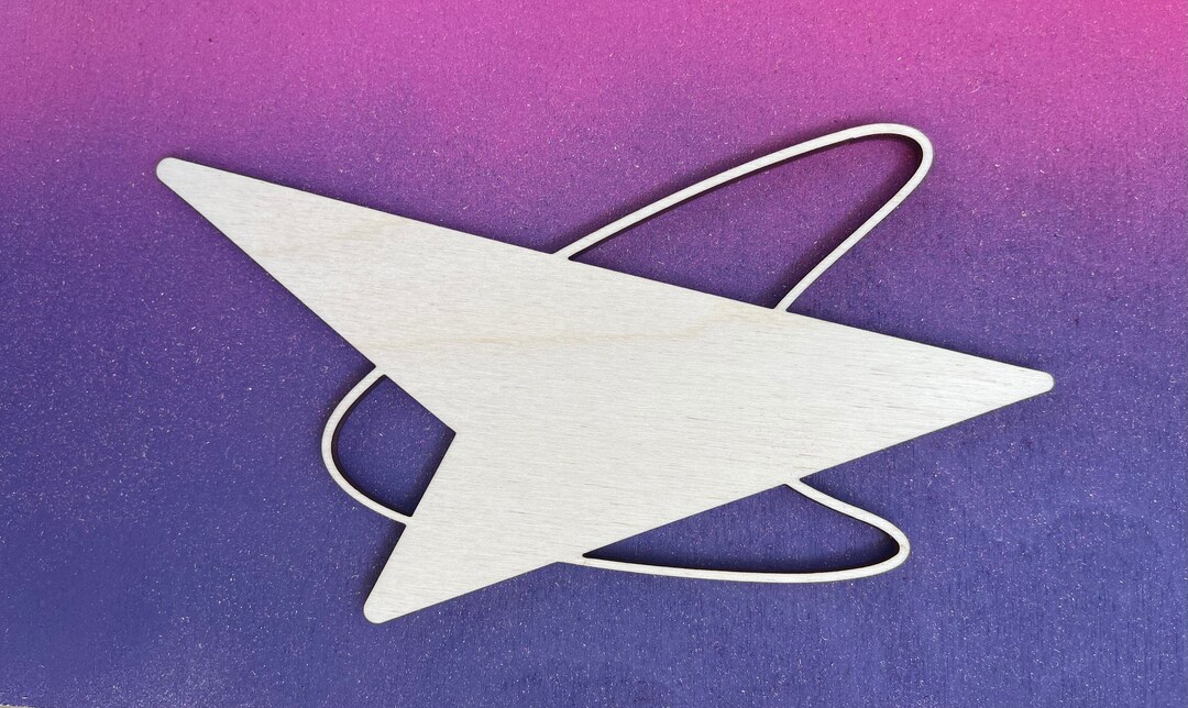 Mid Century Modern Boomerang and Triangle Wood Shape, MCM Cutout, Mid ...