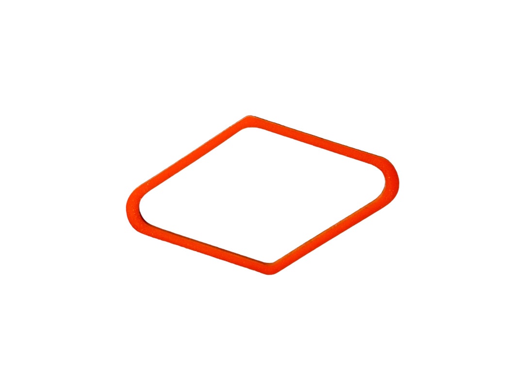 Mid Century Modern Diamond Vegas Shape, Acrylic Mid-century Modern ...