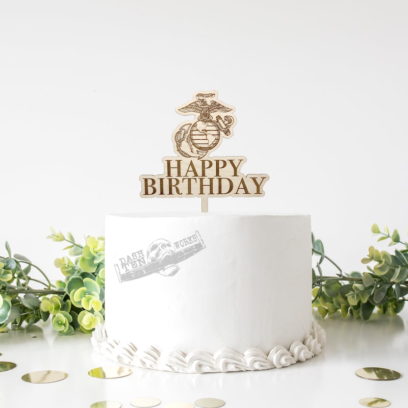 Marine Cake Topper - Etsy