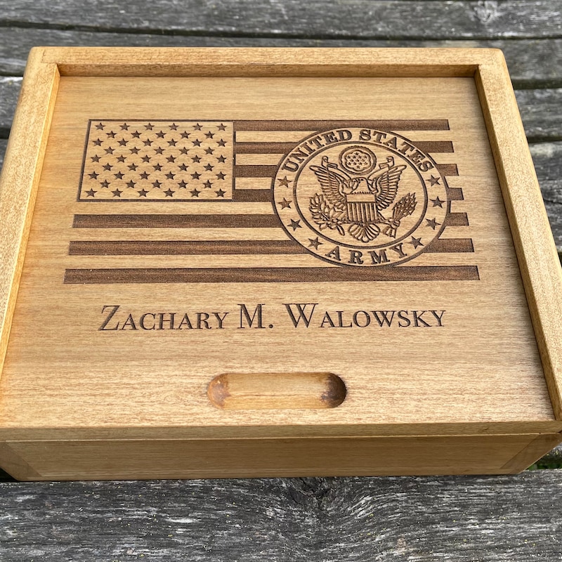 Army Keepsake - Etsy