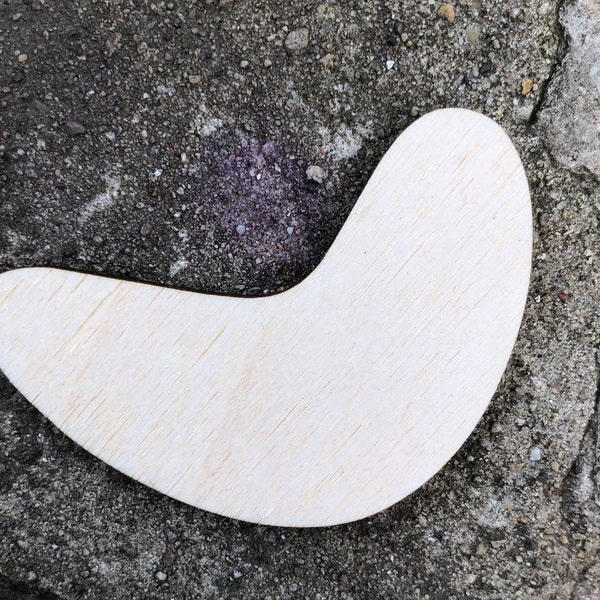 Boomerang Shape - Etsy
