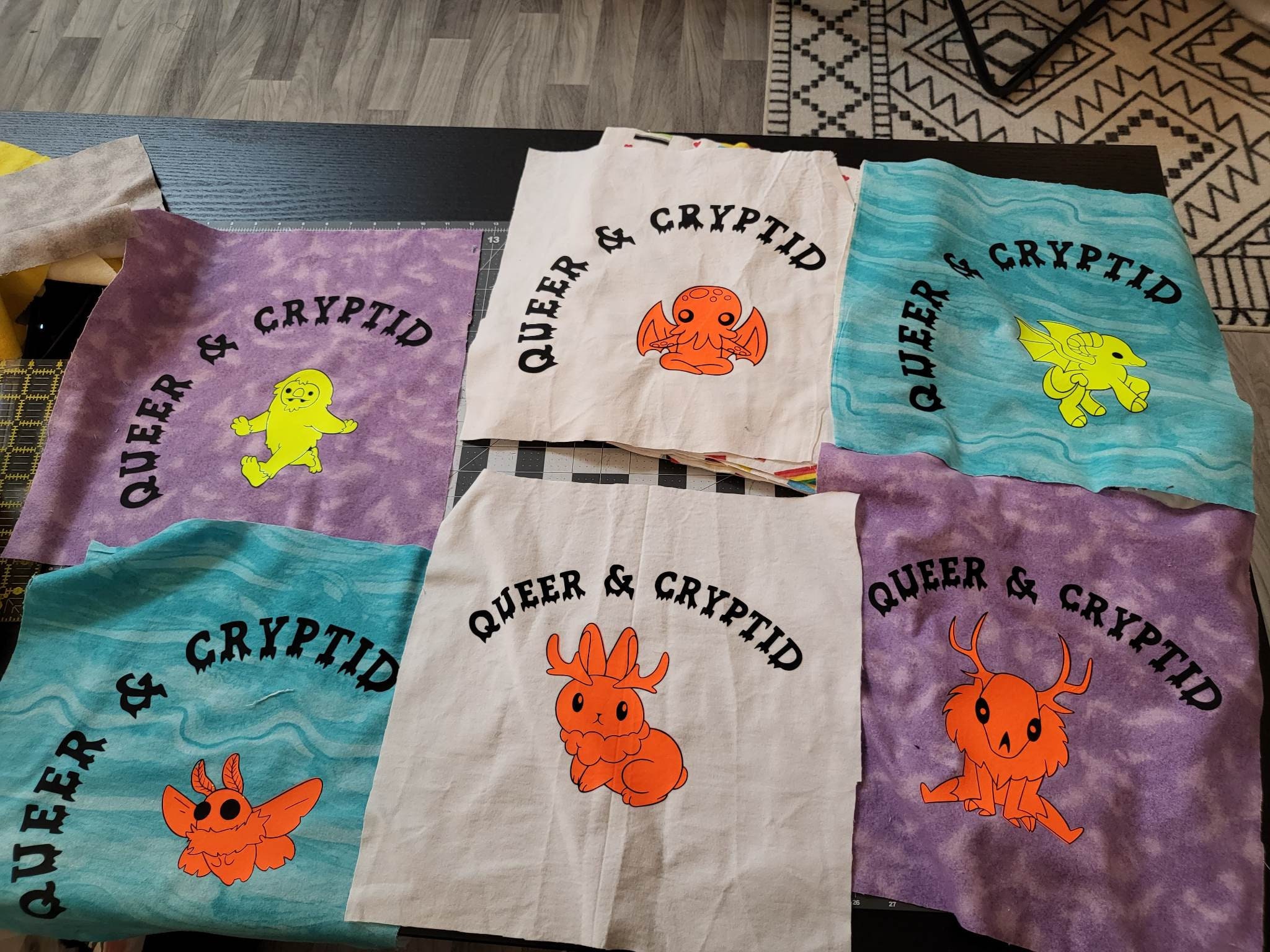 Queer and Cryptid Pillows - Etsy