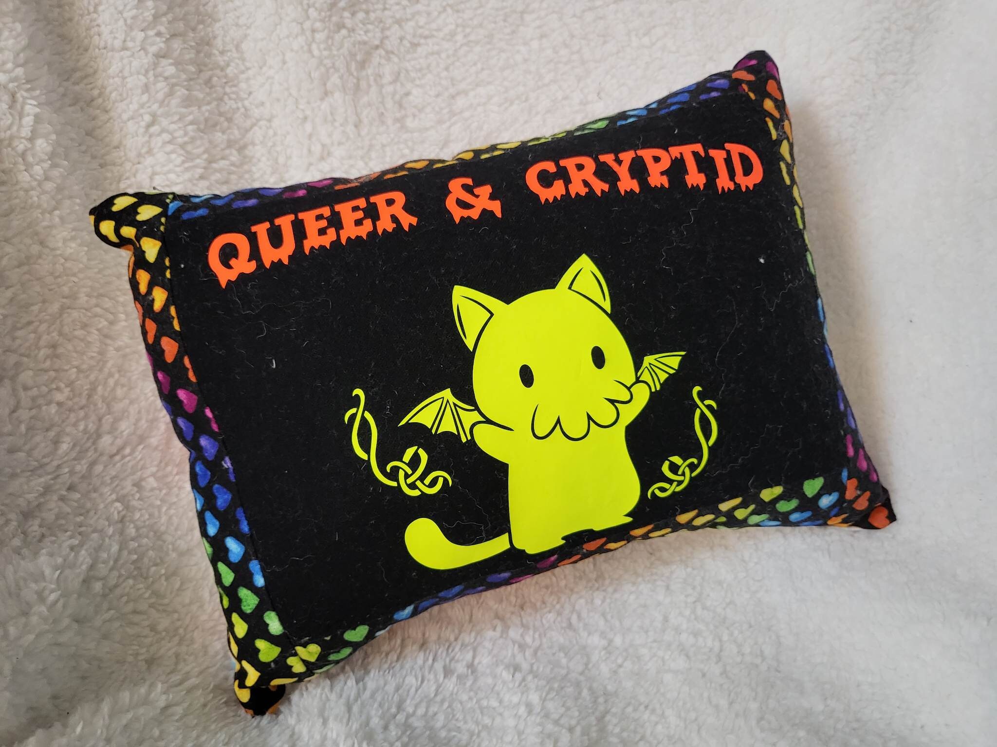 Queer and Cryptid Pillows - Etsy