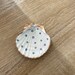 Evil Eye Pearly White-recycled Seashell Dish for Jewelry & Rings ...