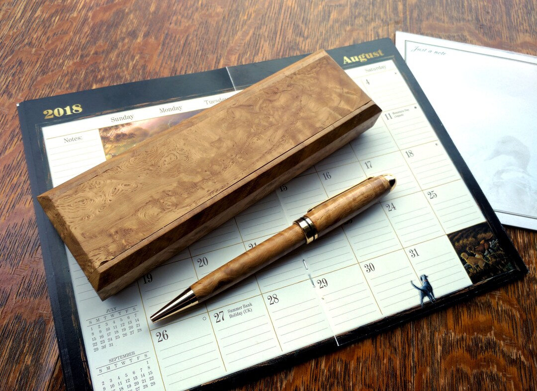 Graduation Gift, Highly Figured Oak Pen Set, Wooden Pen Set, Custom Pen ...