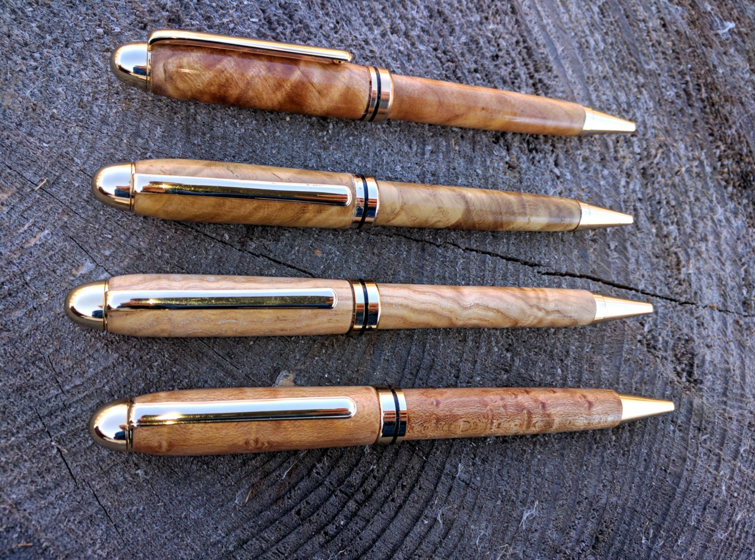 Designer Twist Wooden Pen Gift for Him Engraved Wooden Pen - Etsy