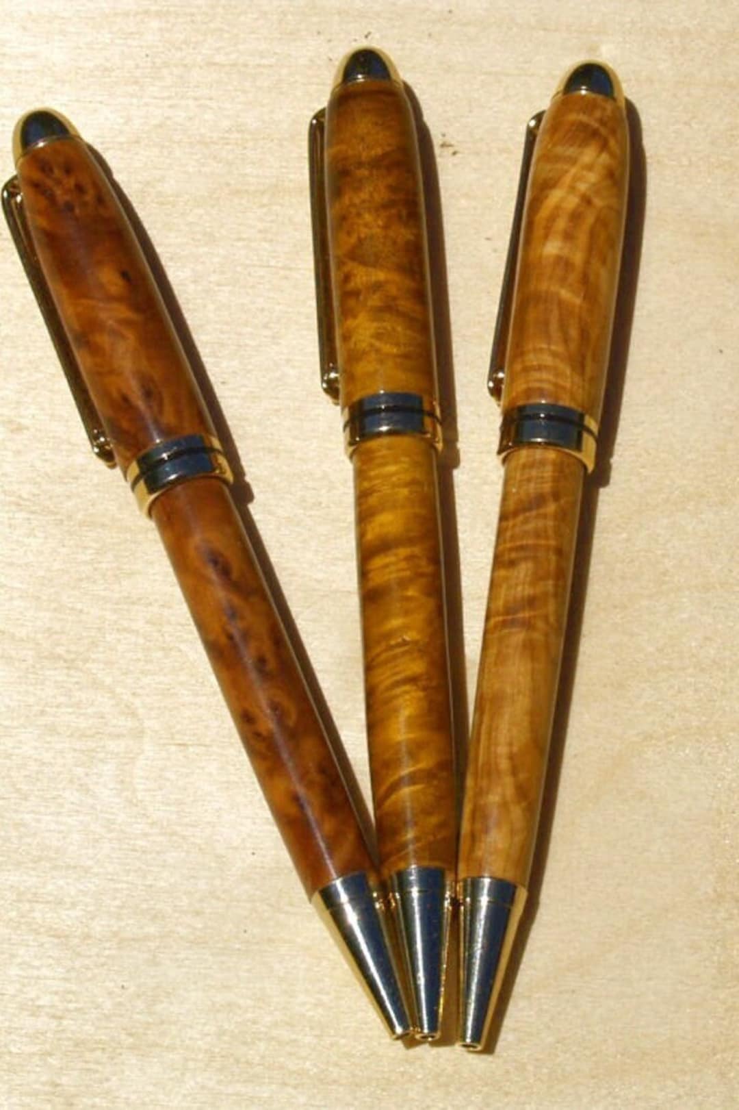 Exibition Grade Olive Root Burl Pens - Etsy