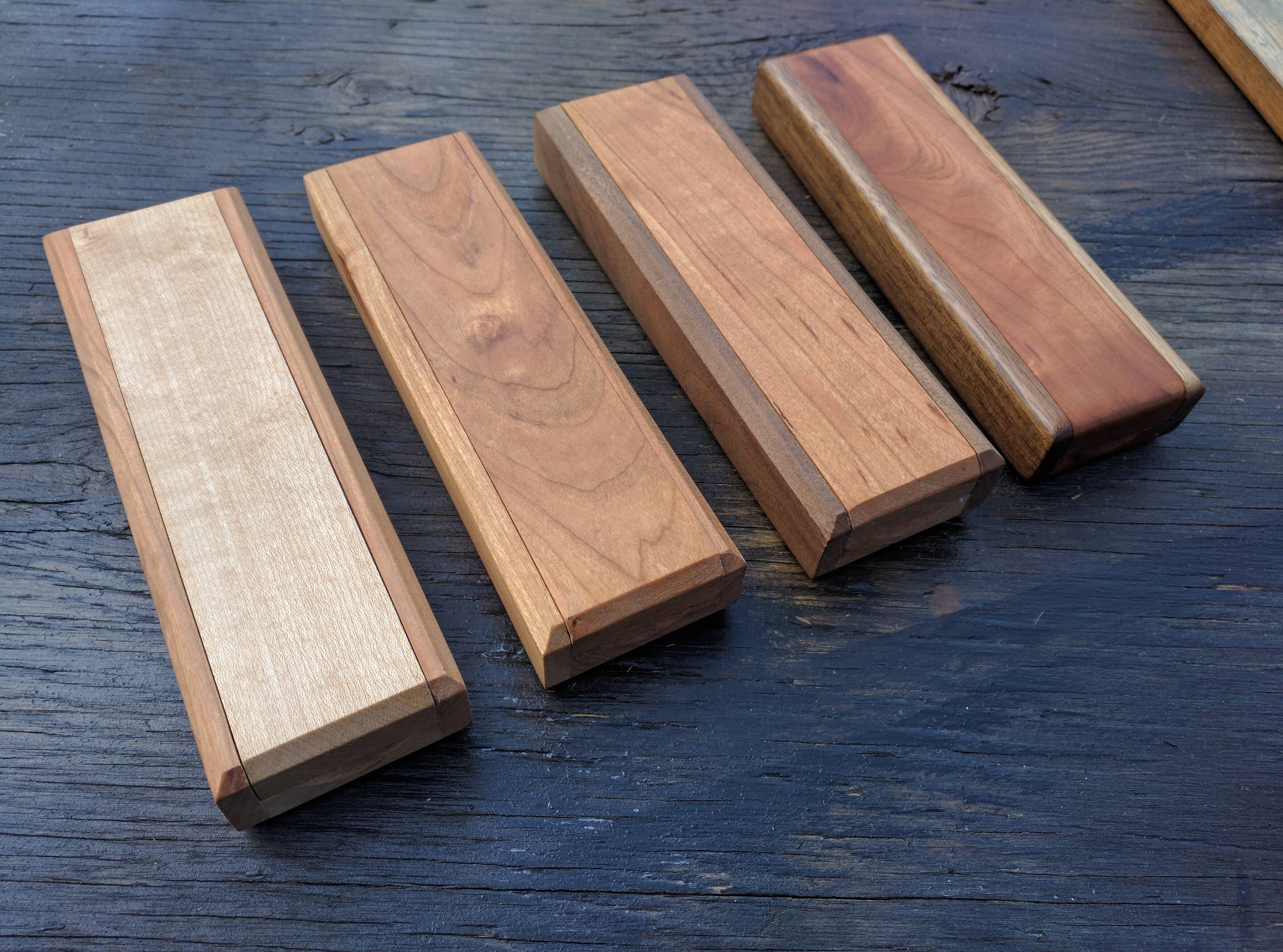 Econo-wooden Pen Boxes Wooden Pen Box Pen Stand Box ONLY | Etsy