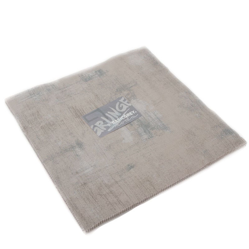 Grunge Junior Layer Cake® Gris by Basic Gray Moda Fabric 30150JLC 278 ...